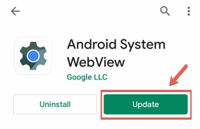 Android System Webview Güncelleme Sorunu ÇÖZÜMÜ